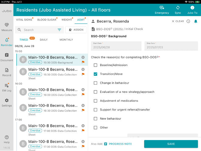 BSO-DOS© 2025 protocol